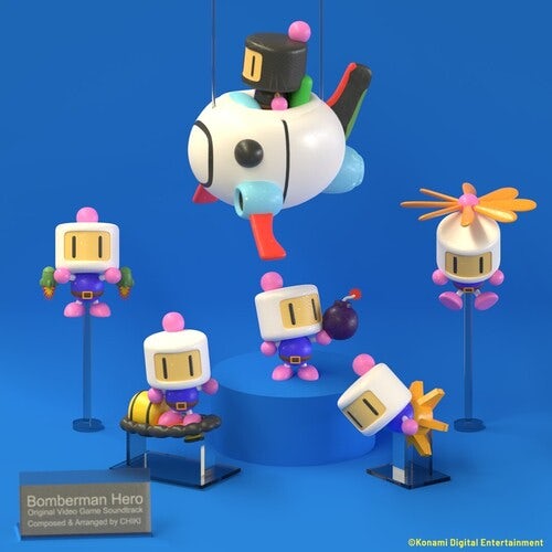Jun Chikuma BOMBERMAN HERO - Original Soundtrack Vinyl Record
