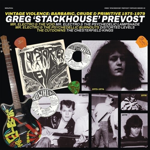 Greg 'Stackhouse' Prevost VINTAGE VIOLENCE: BARBARIC CRUDE & 1975-1979 Vinyl Record