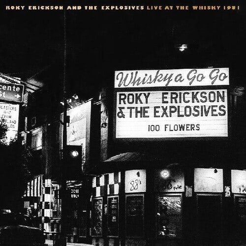 Roky Erickson & The Explosives LIVE AT THE WHISKY 1981 Vinyl Record