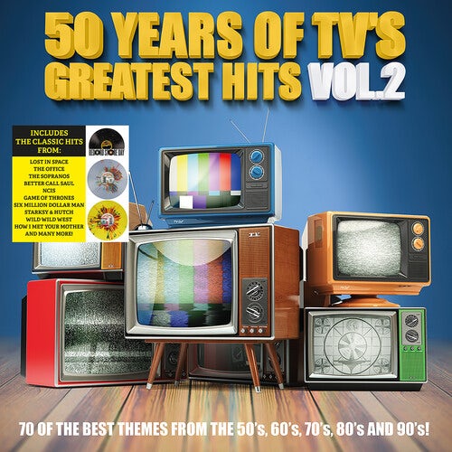 50 Years Of Tv'S Greatest Hits Vol. 2 / Various Vinyl Record