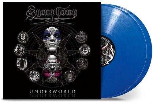 Symphony X UNDERWORLD - BLUE Vinyl Record