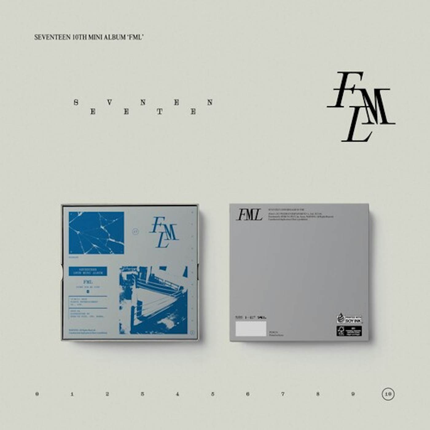 SEVENTEEN 10TH MINI ALBUM FML (C VER.) CD