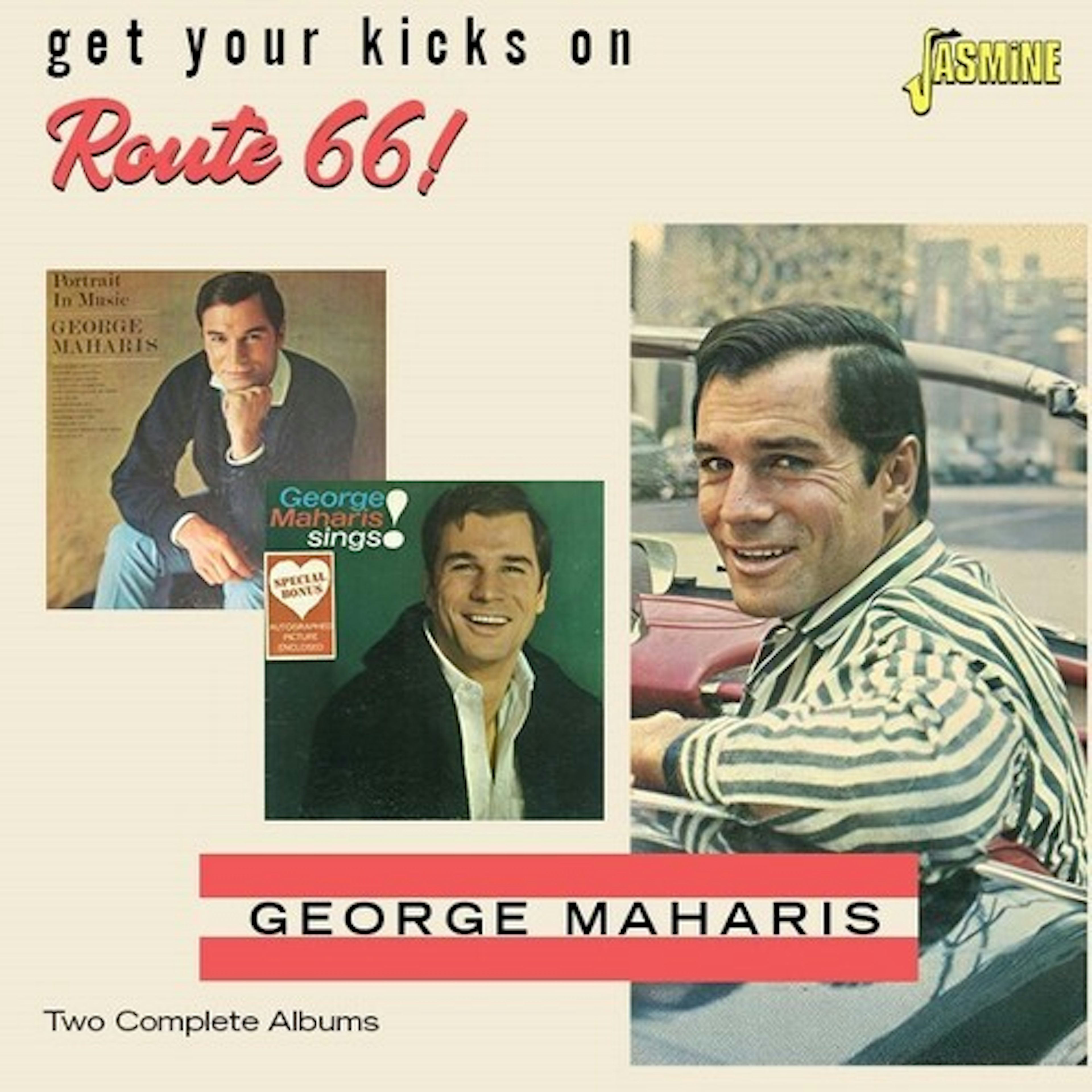 George Maharis GET YOUR KICKS ON ROUTE 66 CD