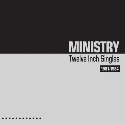Ministry TWELVE INCH SINGLES 1981-1984 - BLUE Vinyl Record