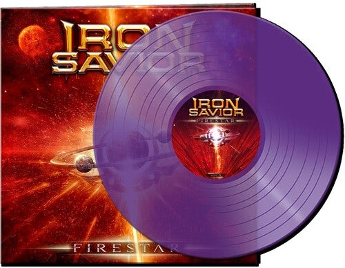 Iron Savior FIRESTAR - PURPLE Vinyl Record
