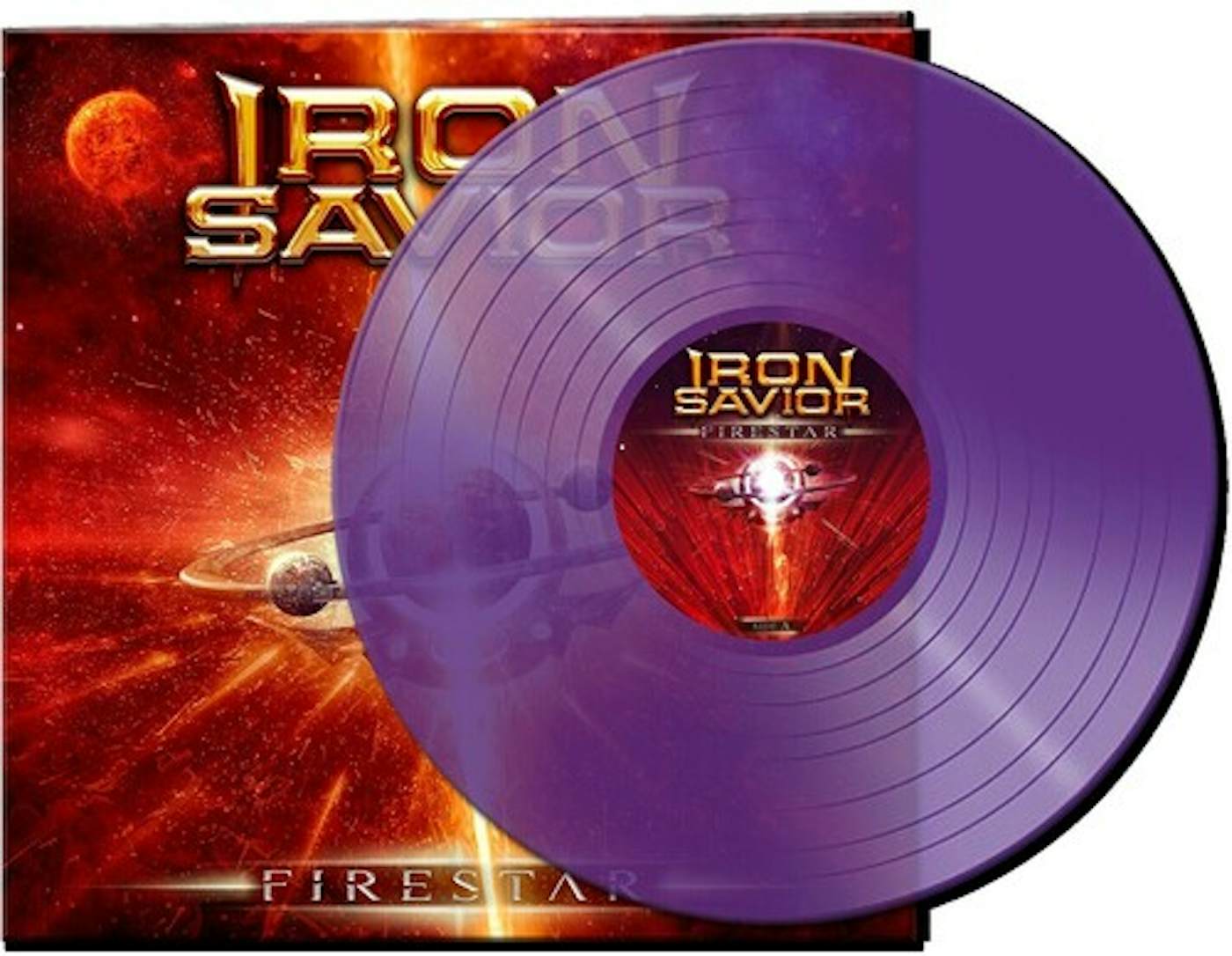 Iron Savior FIRESTAR - PURPLE Vinyl Record