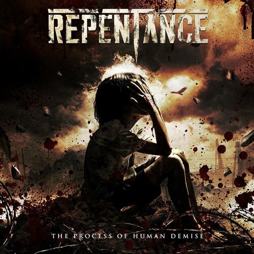 Repentance PROCESS OF HUMAN DEMISE - RED Vinyl Record