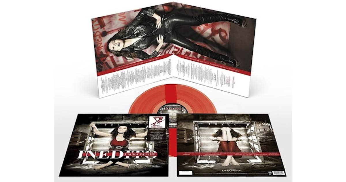 Laura Pausini Inedito Vinyl Record
