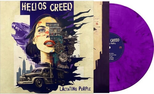 Helios Creed Lactating Purple (Purple Marble) Vinyl Record