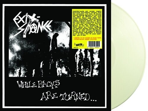Exit-Stance WHILE BACKS ARE TURNED Vinyl Record