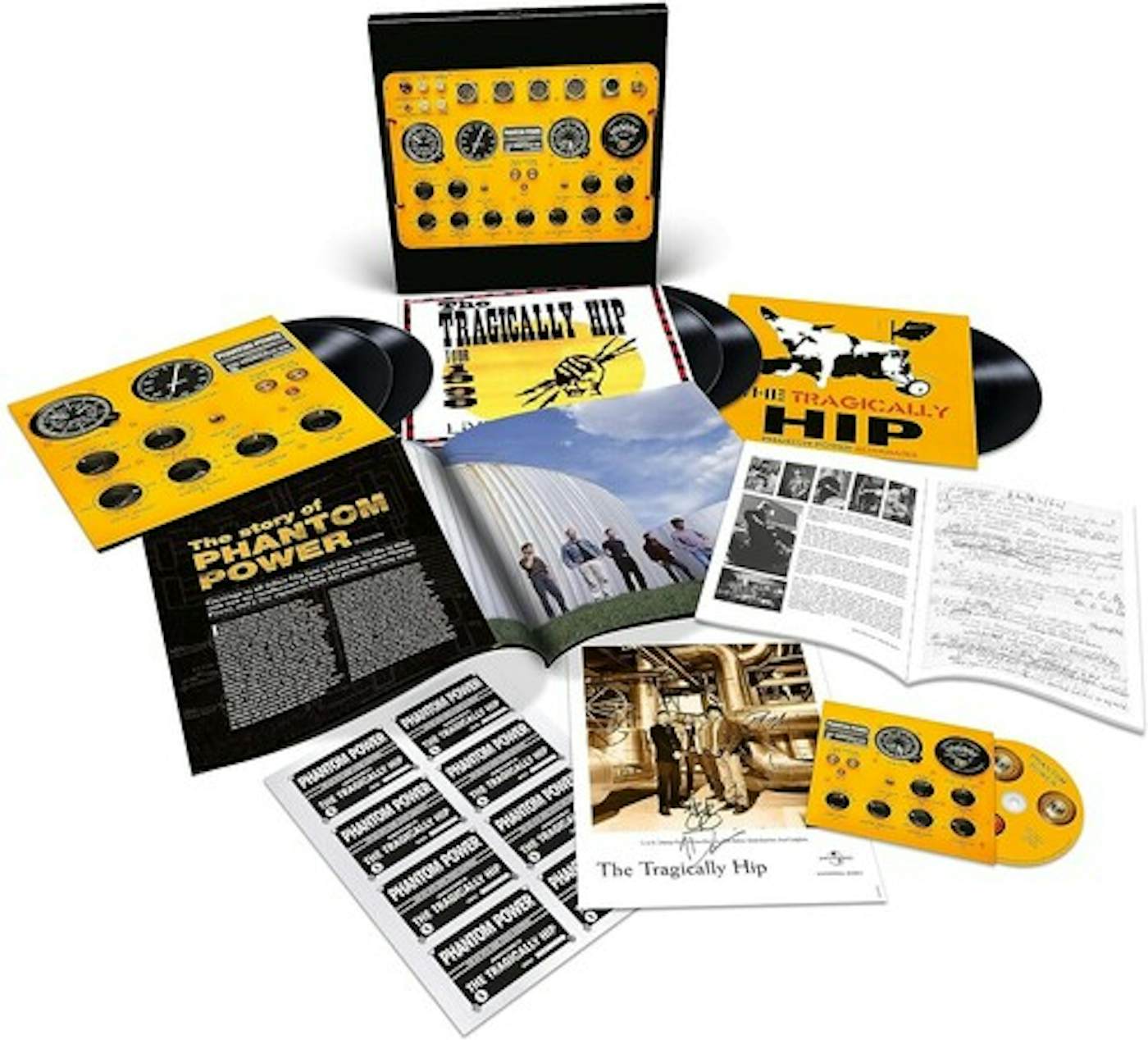 The Tragically Hip Phantom Power (25th Anniversary/5LP/Blu-ray Boxset ...