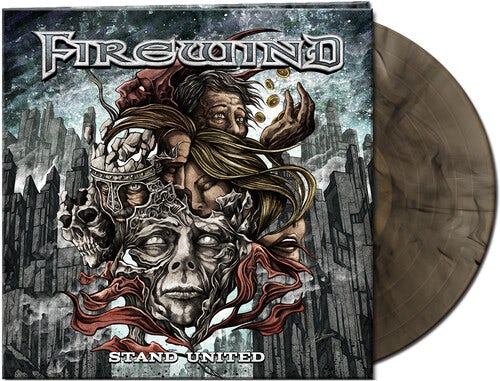 Firewind STAND UNITED - TRANS NATURAL/BLACK MARBLE Vinyl Record