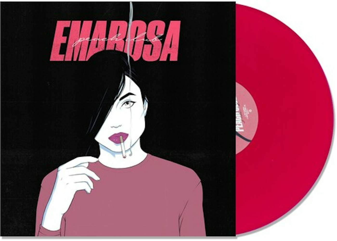 Emarosa PEACH CLUB - HOT PINK Vinyl Record