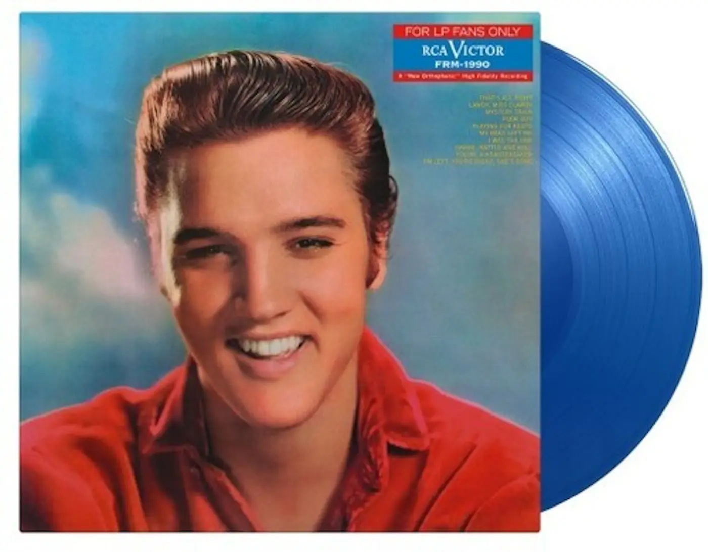 Elvis Presley For LP Fans Only (180g/Translucent Blue) Vinyl Record
