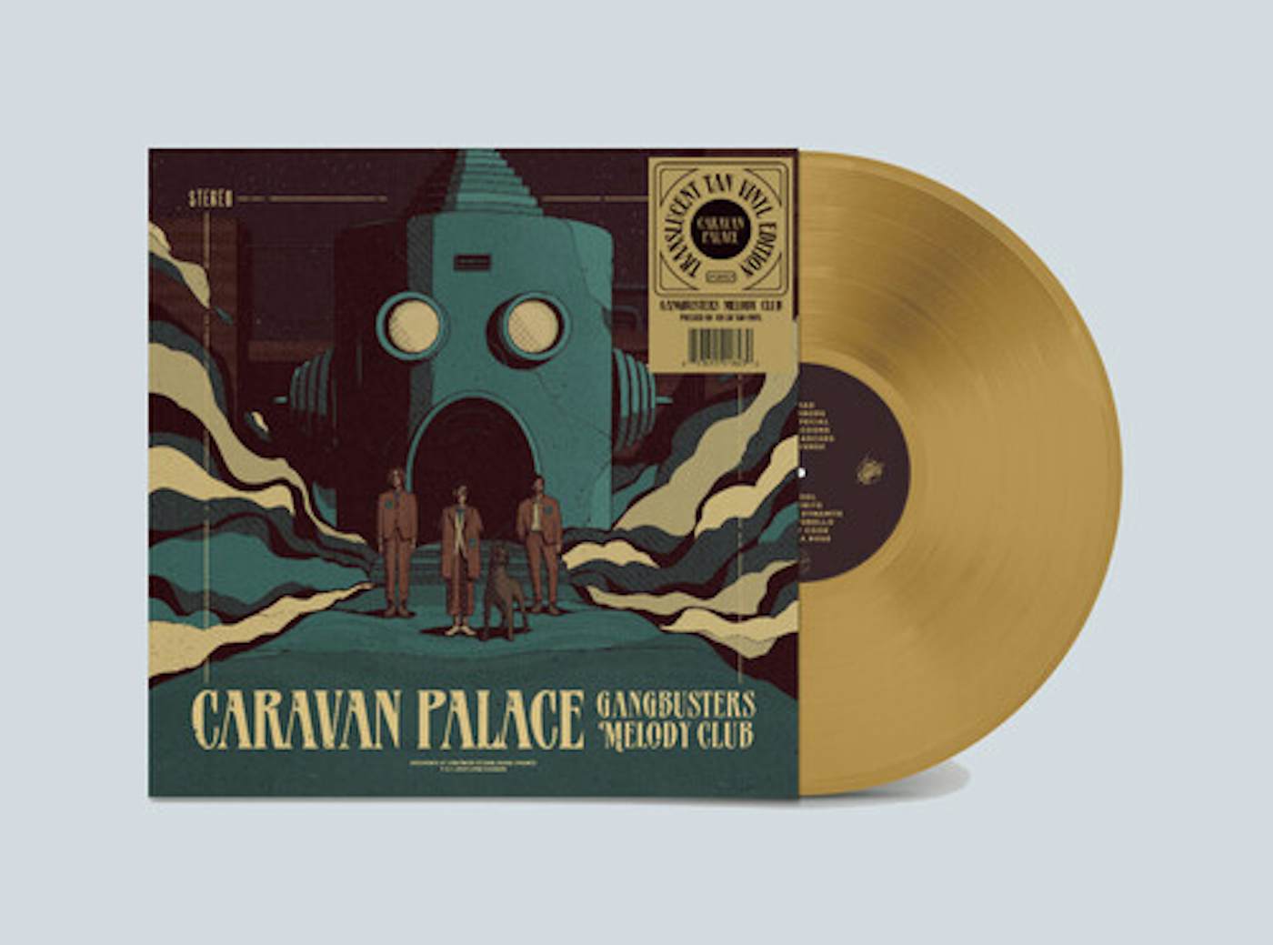 Caravan Palace Gangbusters Melody Club - Tan Vinyl Record