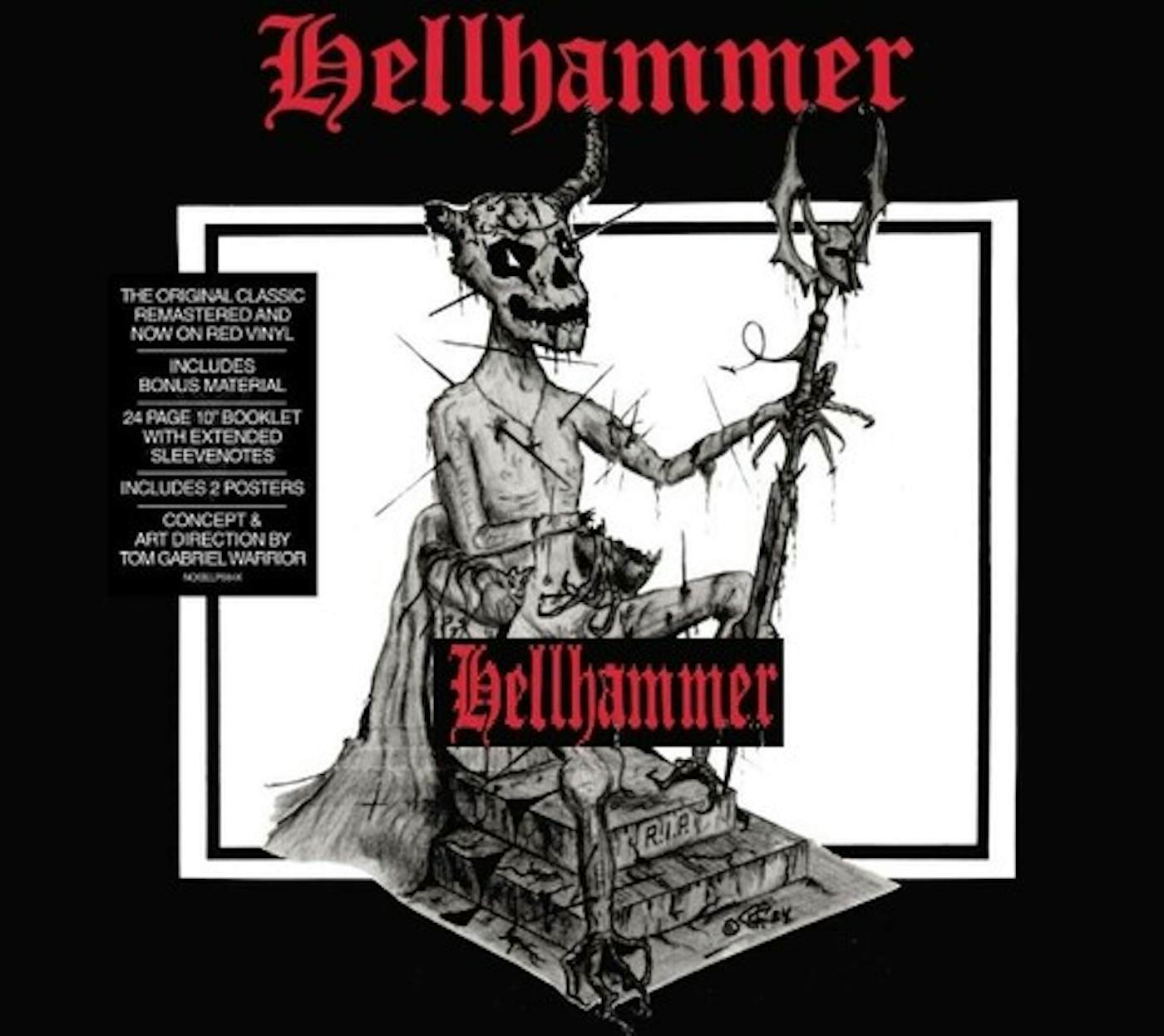 Hellhammer APOCALYPTIC RAIDS Vinyl Record