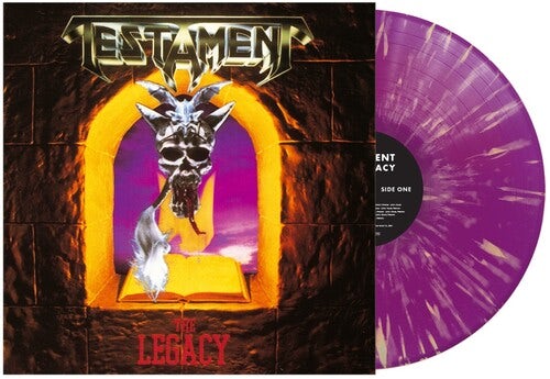 Testament Legacy - Purple W Yellow Splatter Vinyl Record