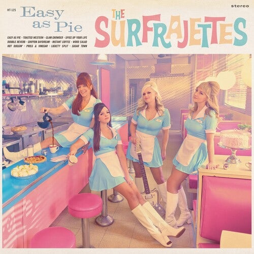 The Surfrajettes EASY AS PIE Vinyl Record