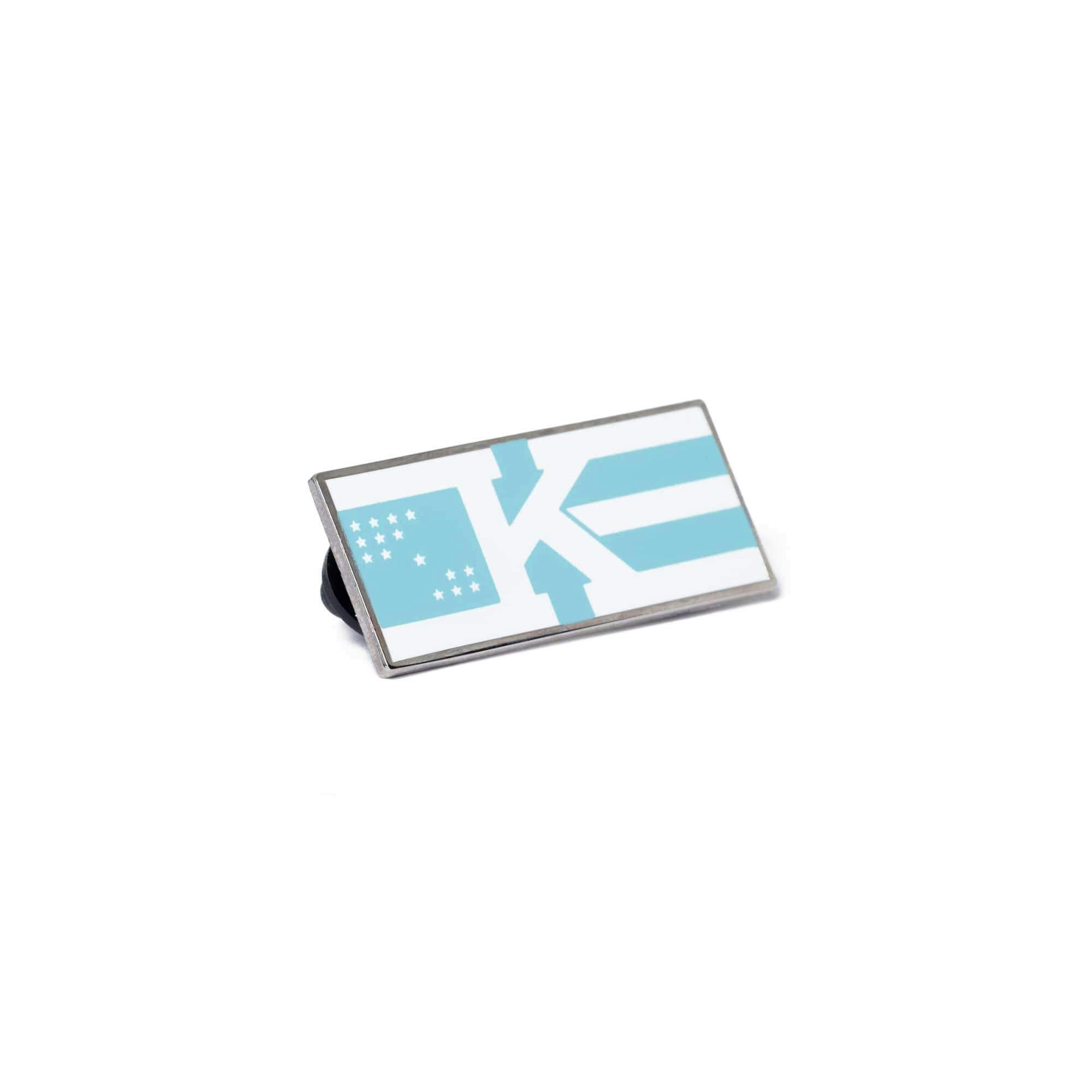 Khalid 'Flag' Logo Enamel Pin