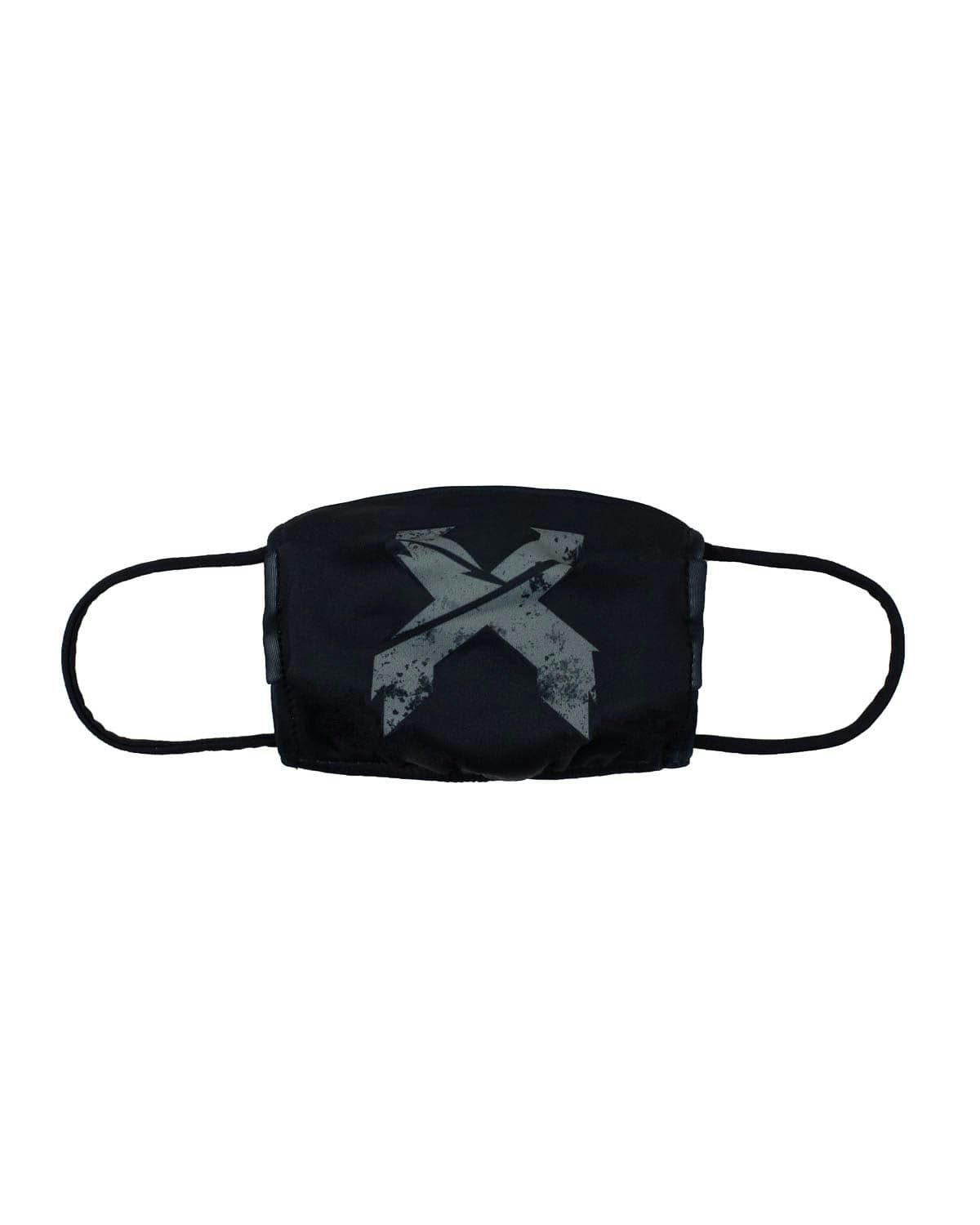 Excision 'Sliced' Logo Face Mask - Black/Grey