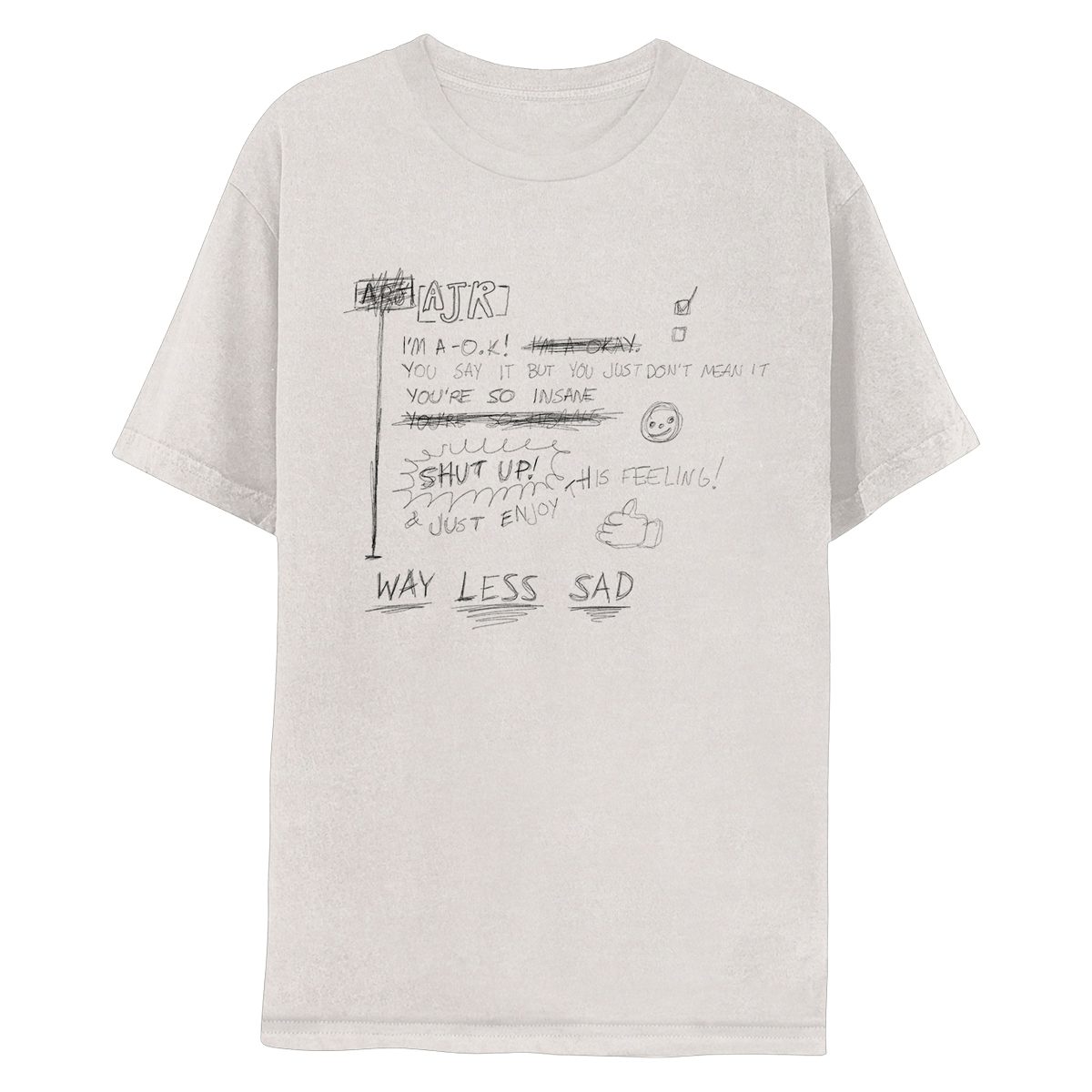 AJR Way Less Sad Tee