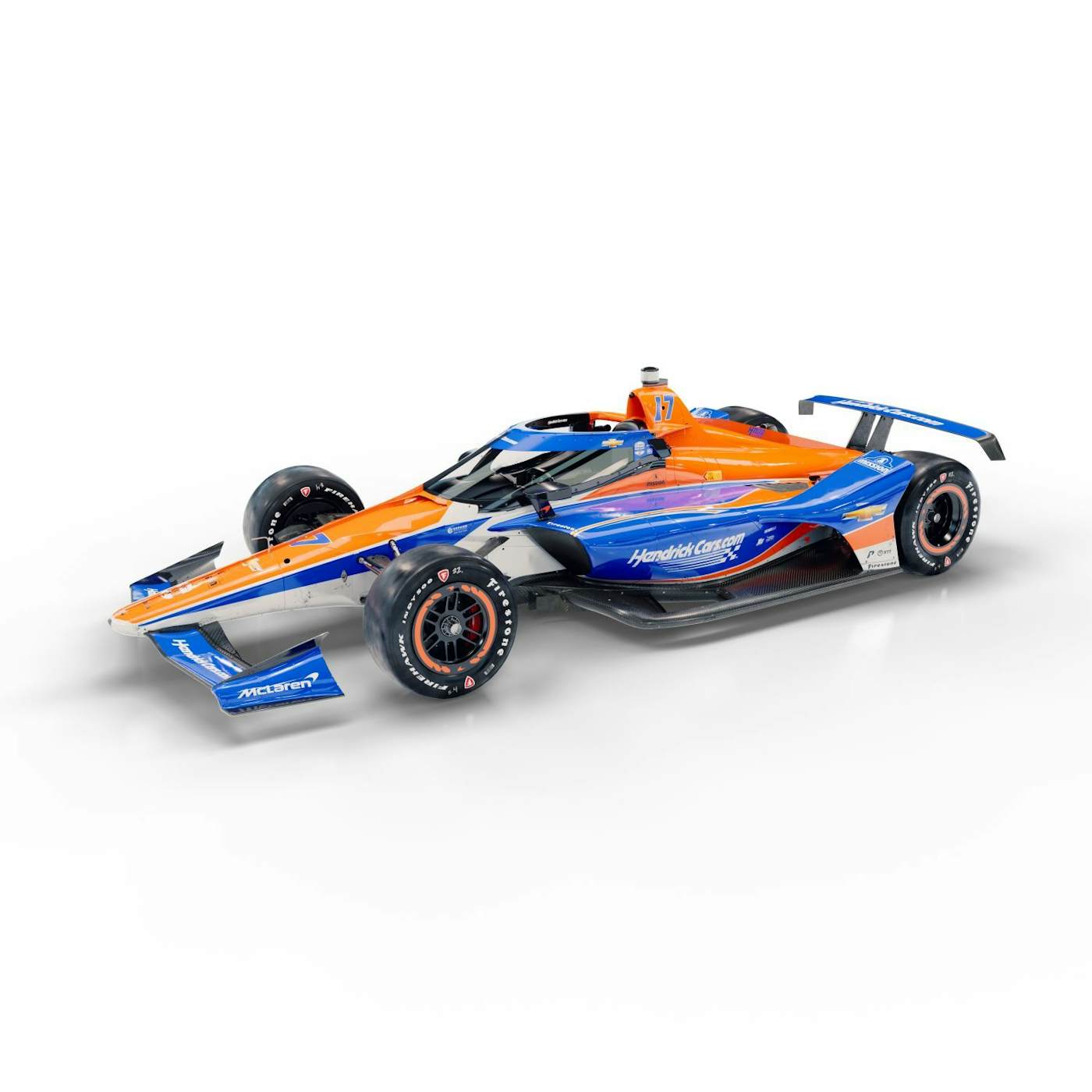 Merchbar2 Kyle Larson 2024 H1100 HendrickCars.com Indy 500 1:18 Scale ...