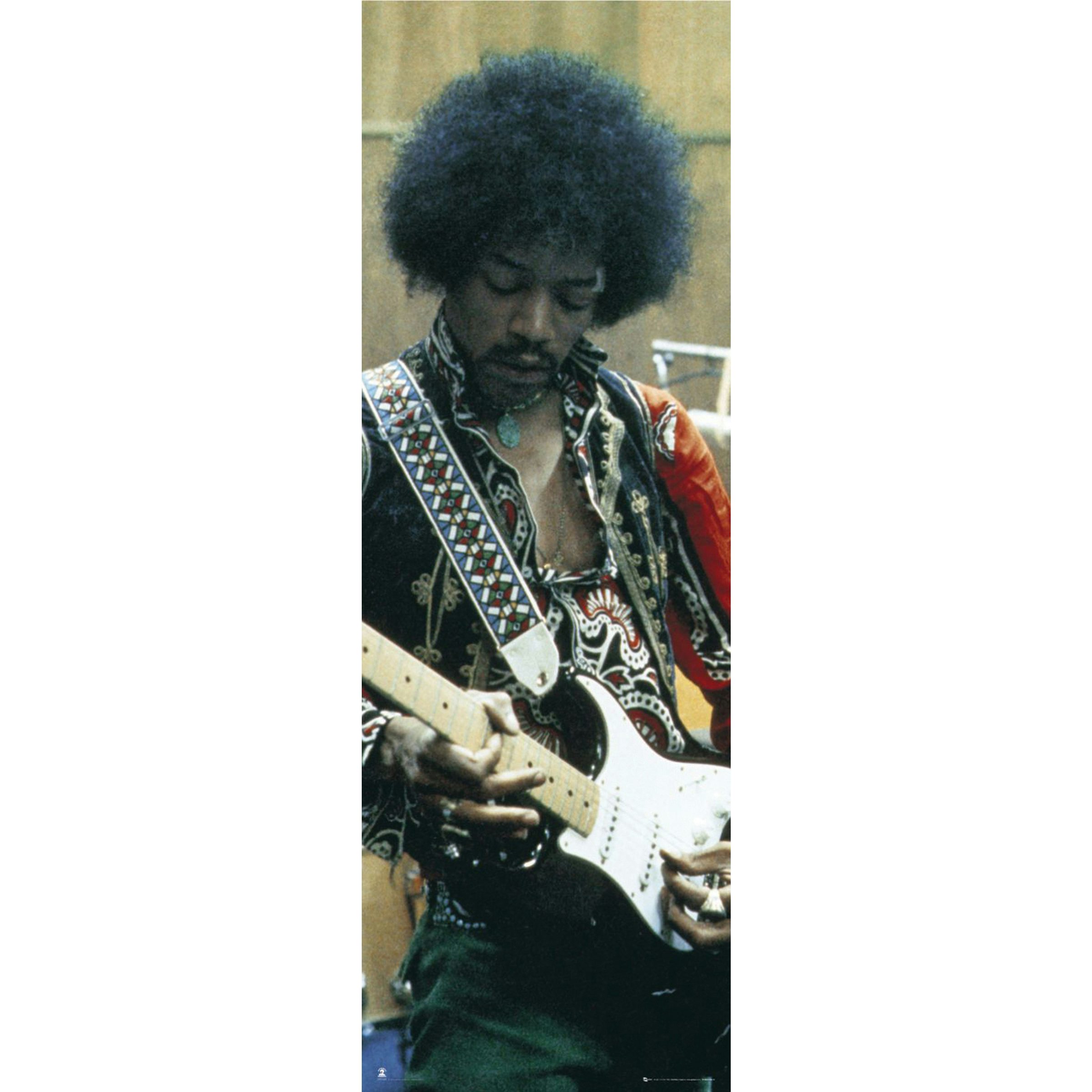 Jimi Hendrix TTG Studios Door Poster