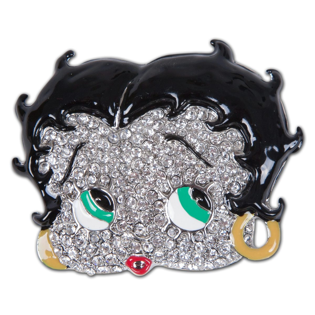 Betty Boop Rhinestone Pin