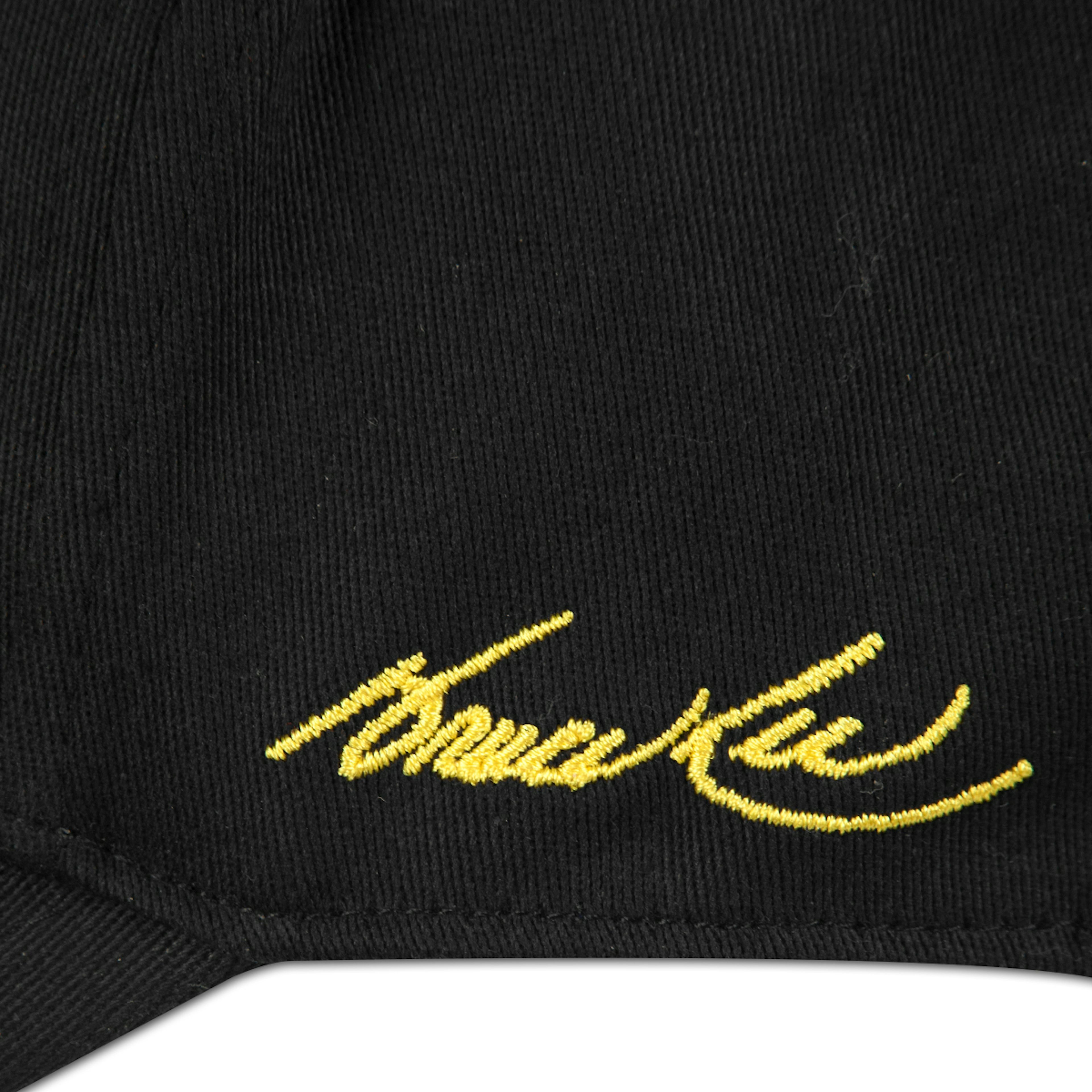 Bruce Lee Flying Man Signature Cap - Yellow