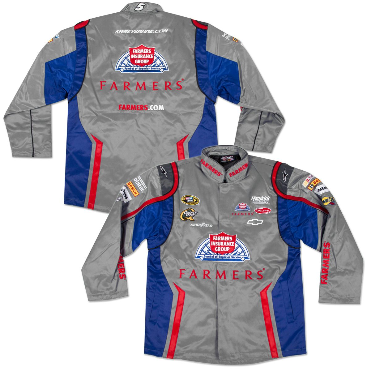 Hendrick Motorsports Kasey Kahne #5 Farmers Youth Replica Jacket