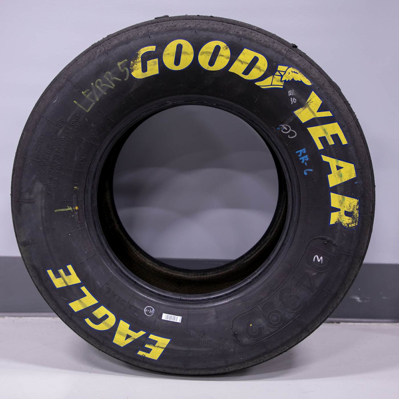 Hendrick Motorsports Race Used 2021 Kyle Larson #5 Sonoma Victory Lane Tire