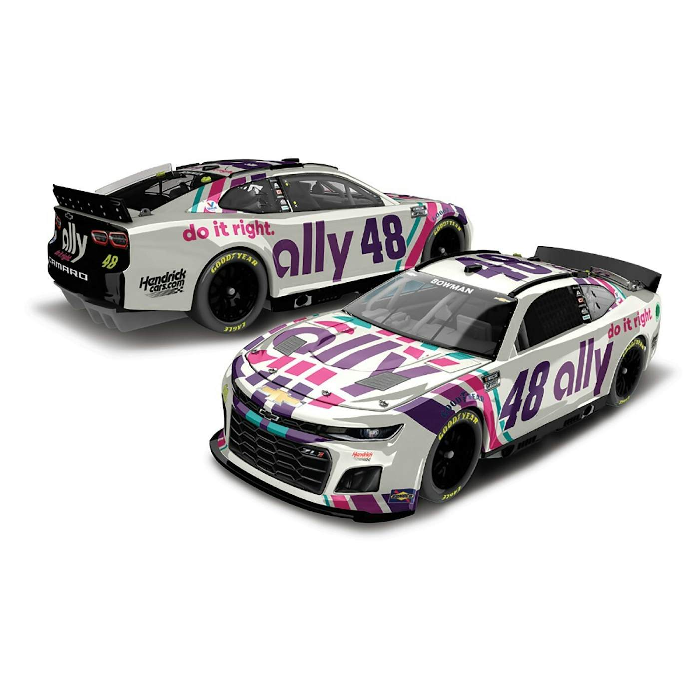 Hendrick Motorsports Alex Bowman #48 2022 Ally Next Gen 1:24 ELITE Die-Cast