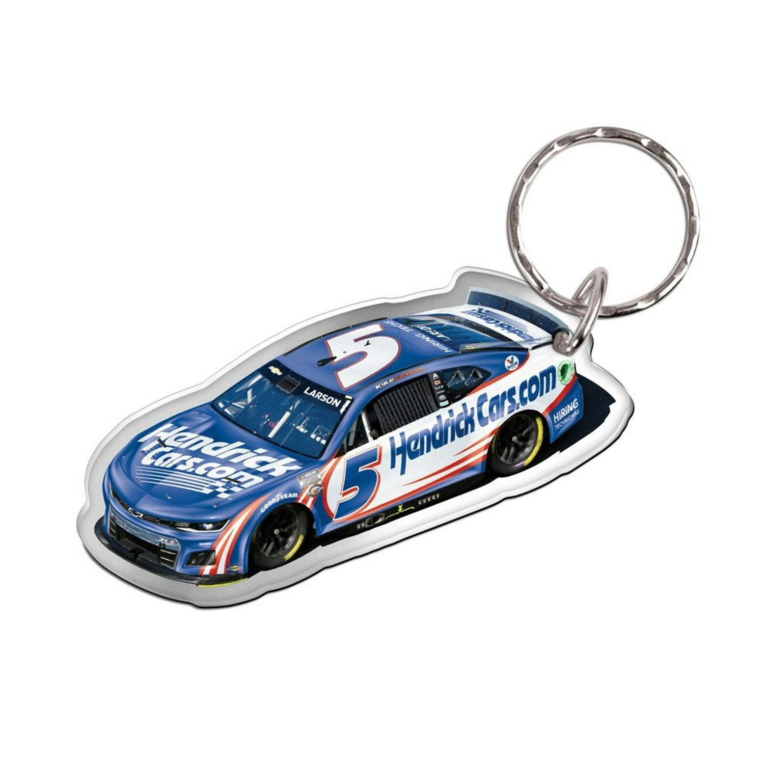 Hendrick Motorsports Kyle Larson #5 HendrickCars.com Freeform Keychain