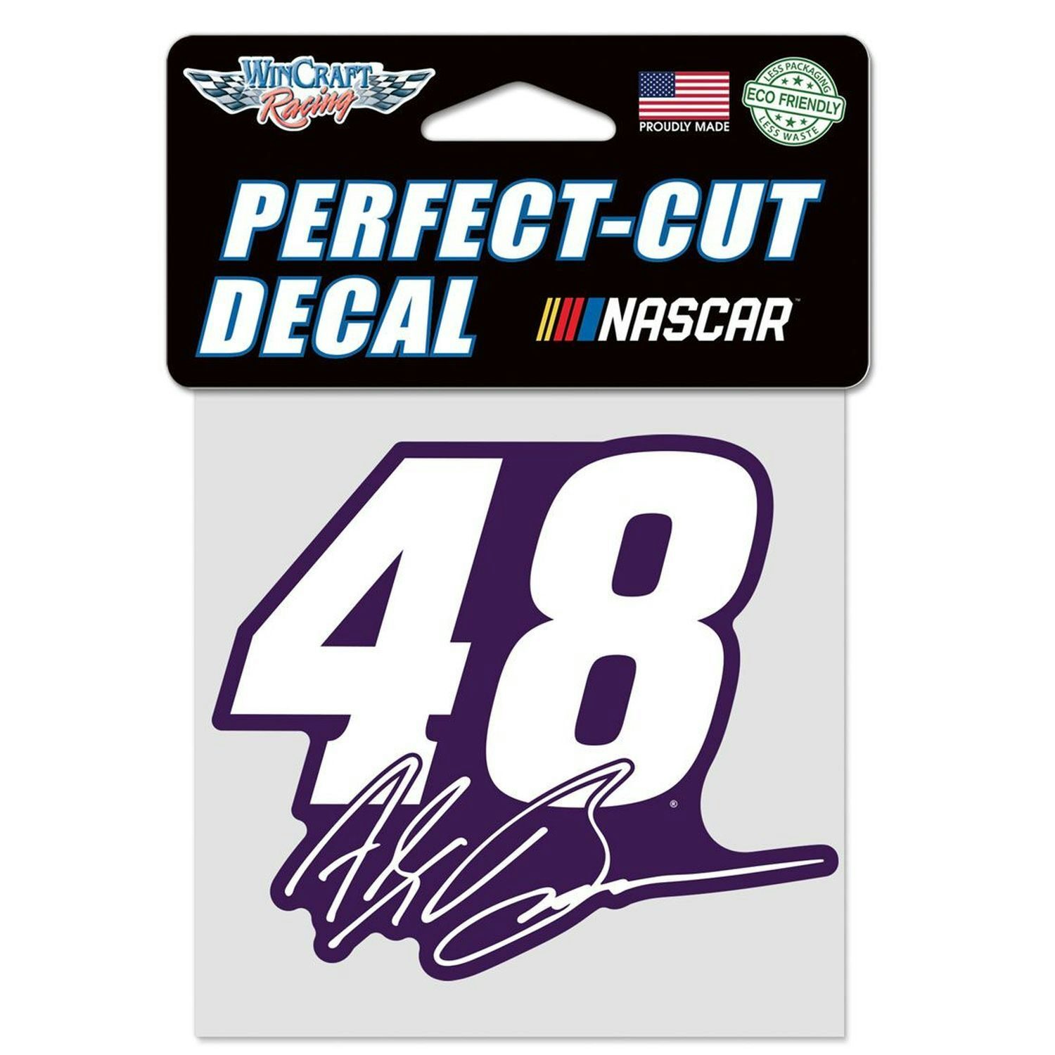 Hendrick Motorsports Alex Bowman #48 2023 4" x 4" Perfect Cut Color Decal