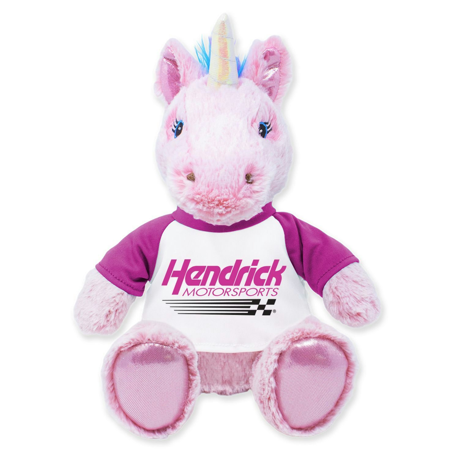 Hendrick Motorsports Pink Unicorn Plush Toy