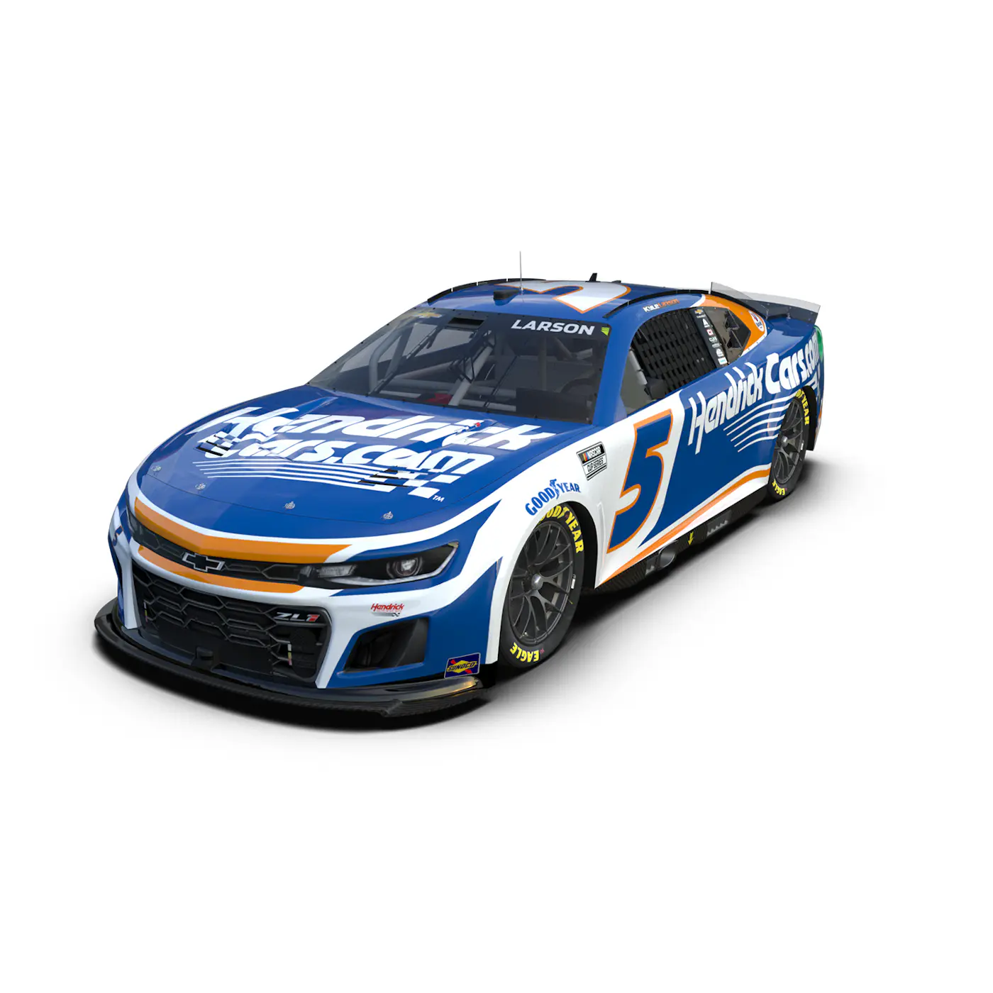 Hendrick Motorsports AUTOGRAPHED Kyle Larson 2024 H1100 HendrickCars ...