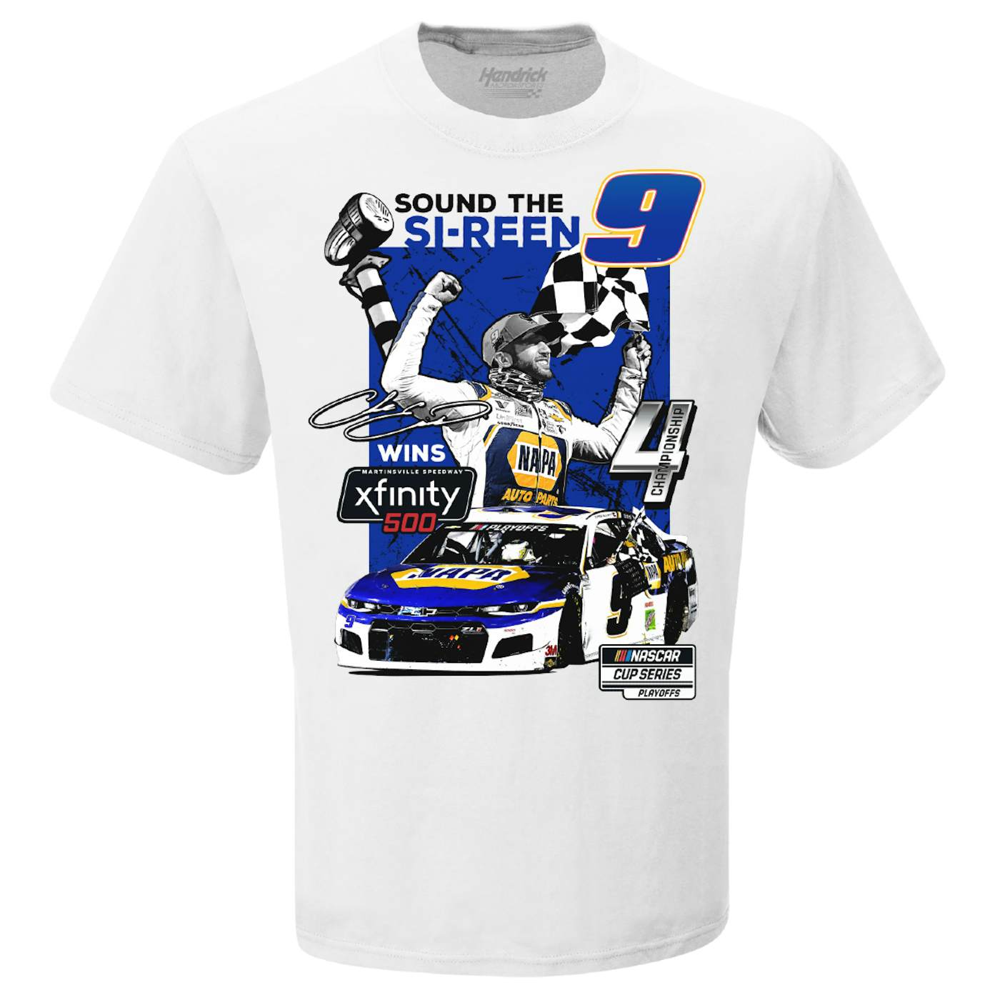 Hendrick Motorsports Chase Elliott XFINITY 500 RACE WIN Winner T-shirt