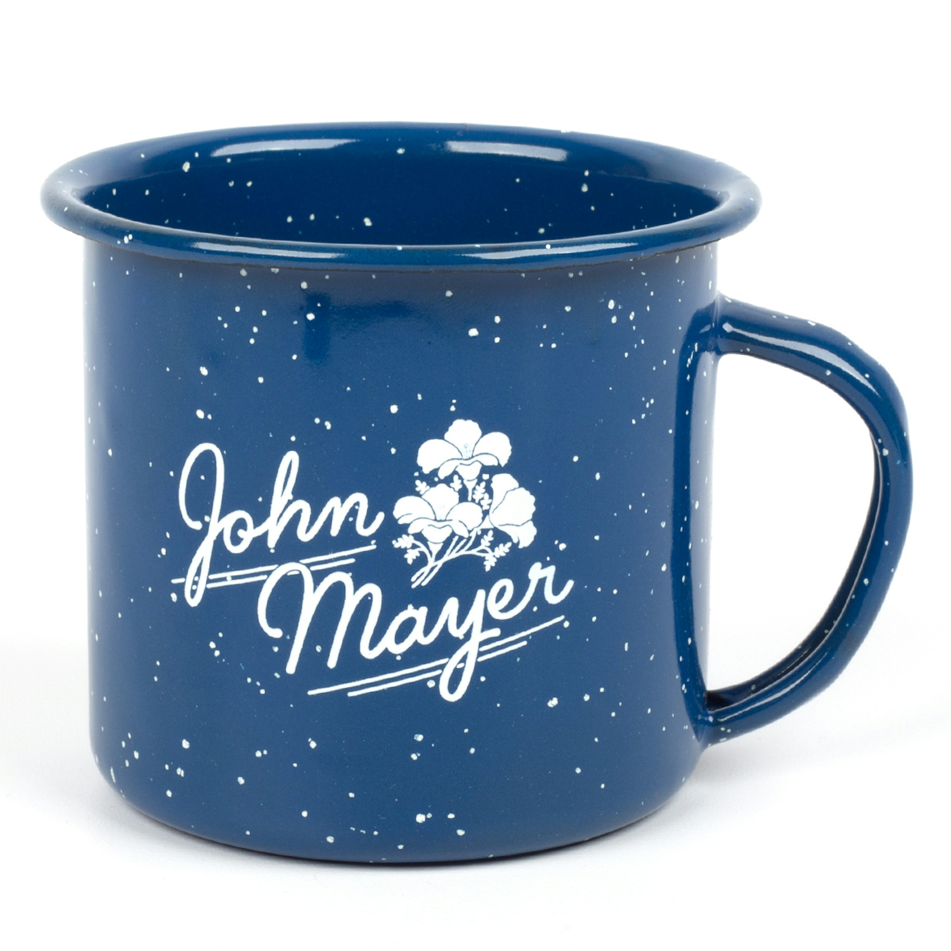 John Mayer Floral Enamel Mug
