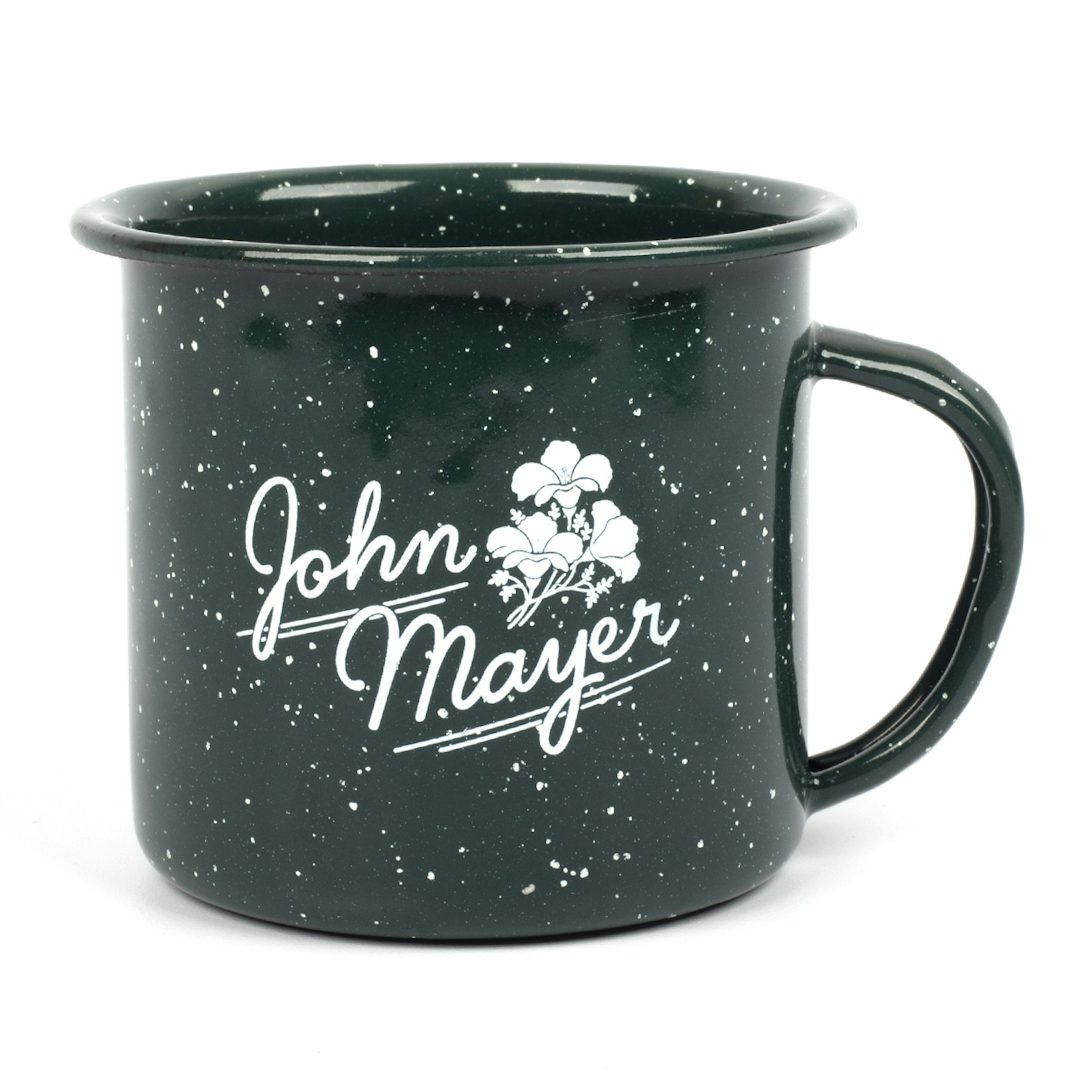 John Mayer Floral Enamel Mug