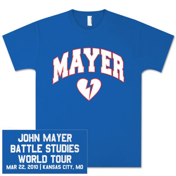 John Mayer Unisex Kansas City, MO Event T-shirt