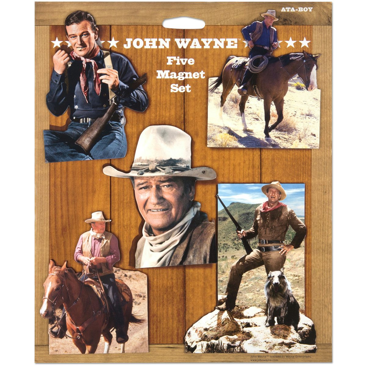 John Wayne Western Magnet Set