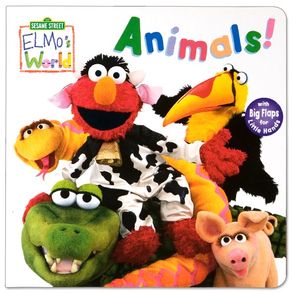 Sesame Street Elmo's World: Animals! Book
