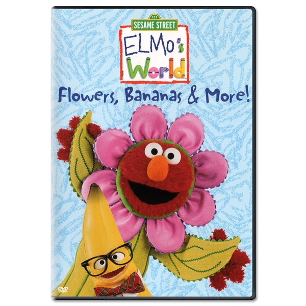 Sesame Street Elmo's World: Flowers, Bananas & More! DVD