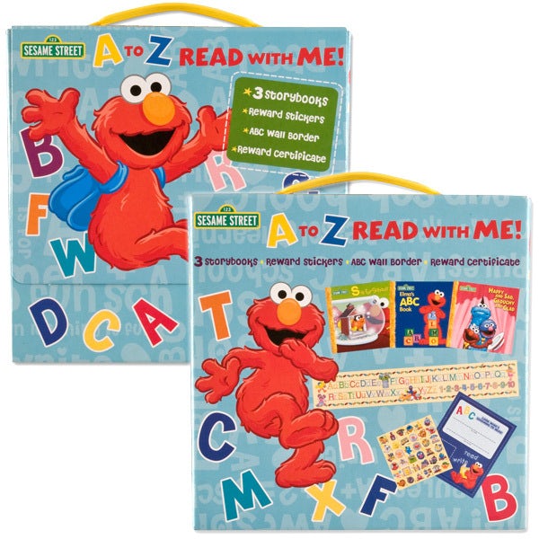 Sesame Street A To Z Read With Me Book Set