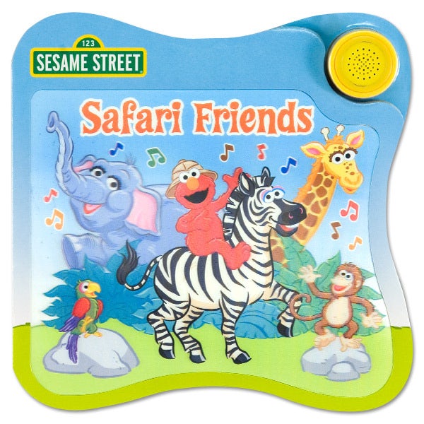 Sesame Street Elmo Safari Friends Book