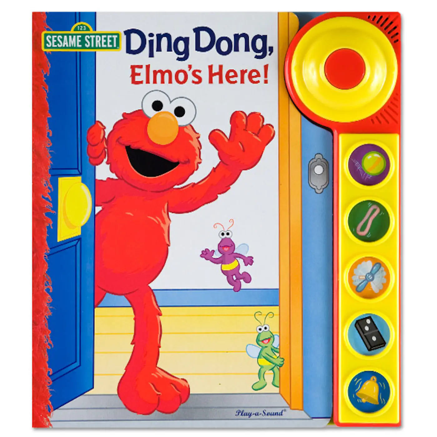 Sesame Street Ding Dong, Elmo's Here! Book