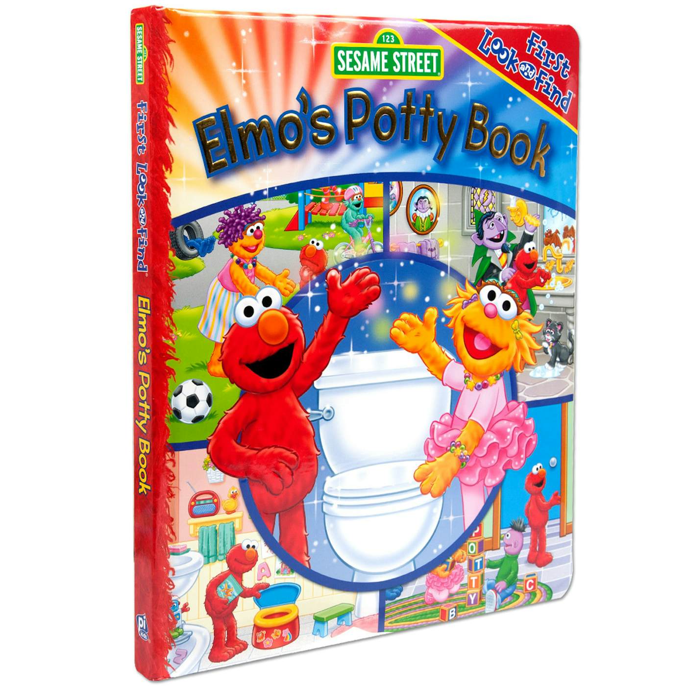 Sesame Street Elmo Look and Find Potty Book