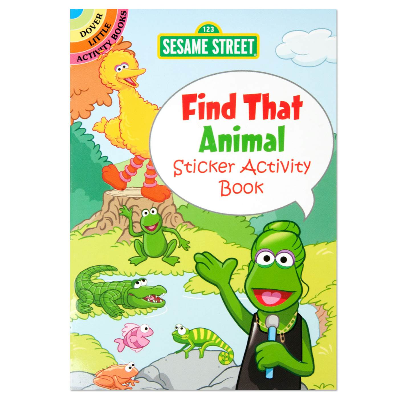 Sesame Street: Find That Animal Sticker Activity Book