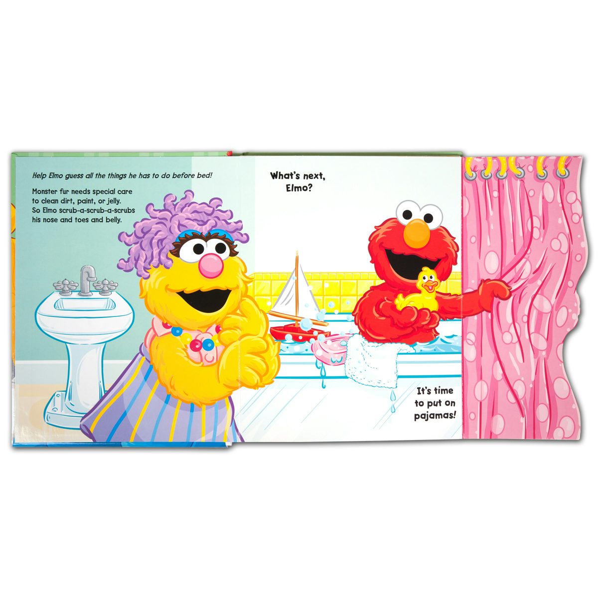 Sesame Street Night, Night, Elmo! Book