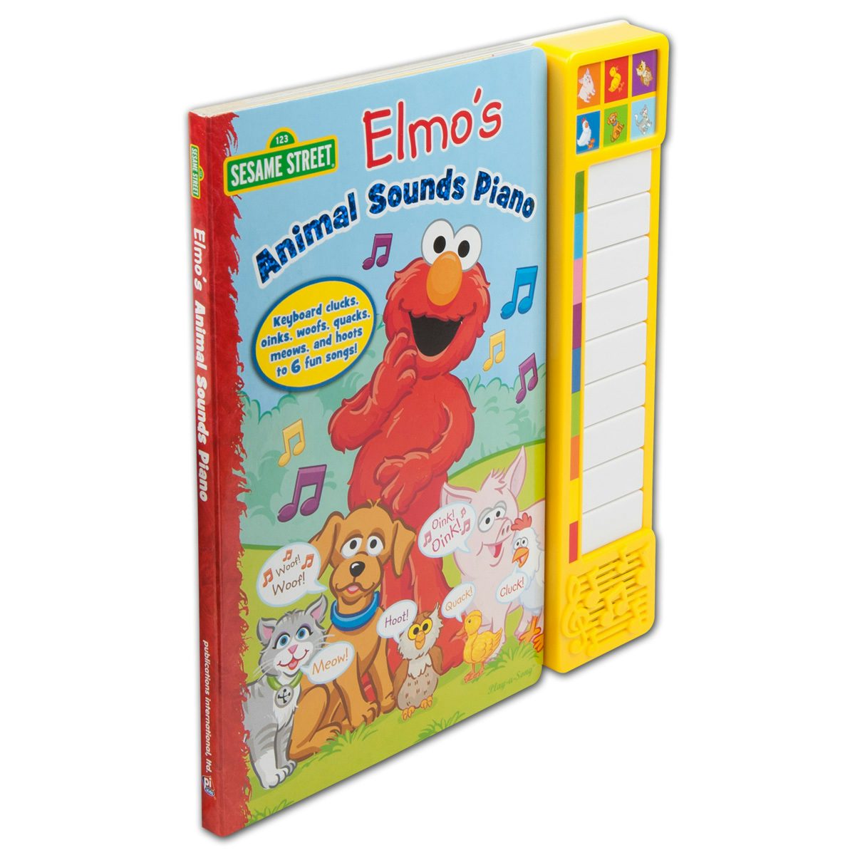 Sesame Street Elmo’s Animal Sounds Piano Book